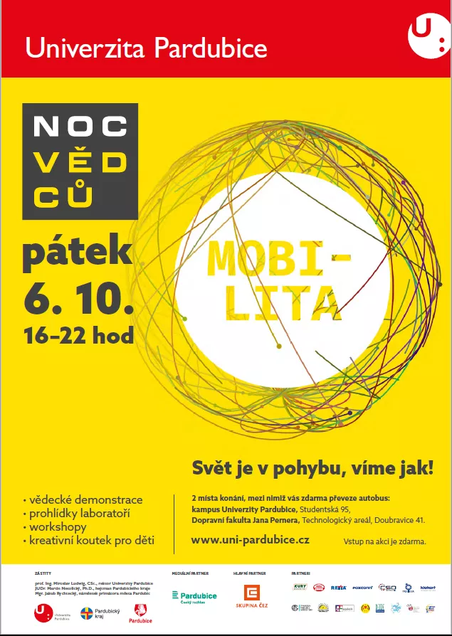 Noc vědců | Univerzita Pardubice